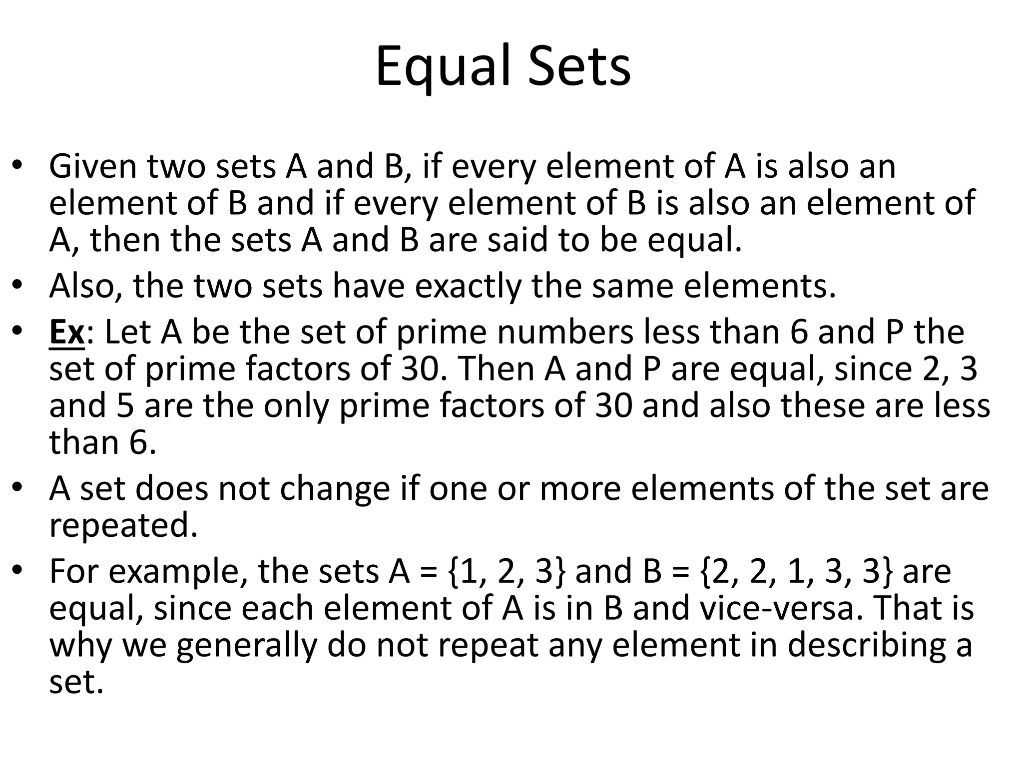 Sets Class XI Chapter 1 | PPTX