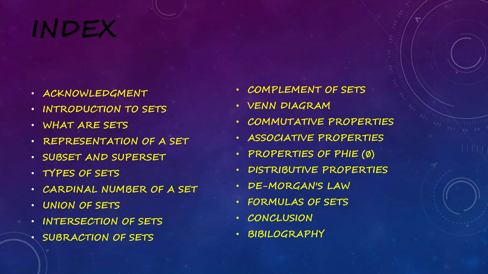 Sets (Mathematics class XI) | PPTX