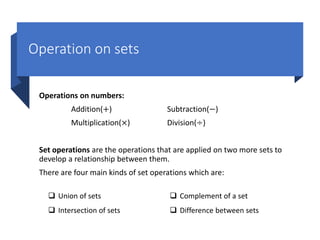 Sets in Maths (Complete Topic) | PPT