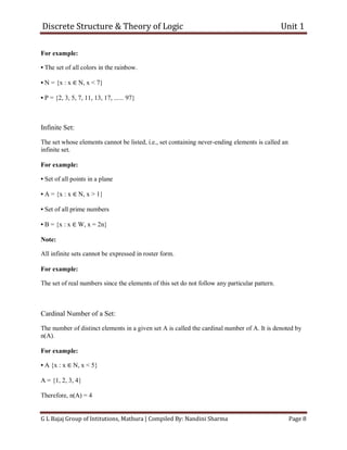 SETS in Discrete Structure | PDF | Physics | Science