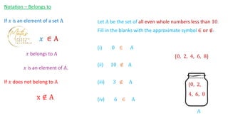 Introduction to sets (sets, relations and functions) | PDF