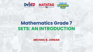 Classroom Observation in Mathematics 7:Introduction to Sets | PPTX