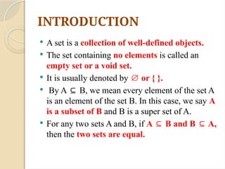 INTRODUCTION OF SETS AND PROPERTIES OF SETSSets.pptx
