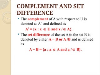 INTRODUCTION OF SETS AND PROPERTIES OF SETSSets.pptx