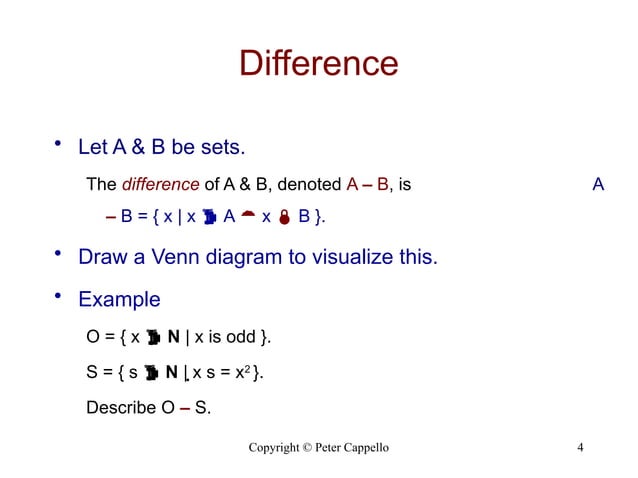 sets.pptx set operations set notation of sets | PPT