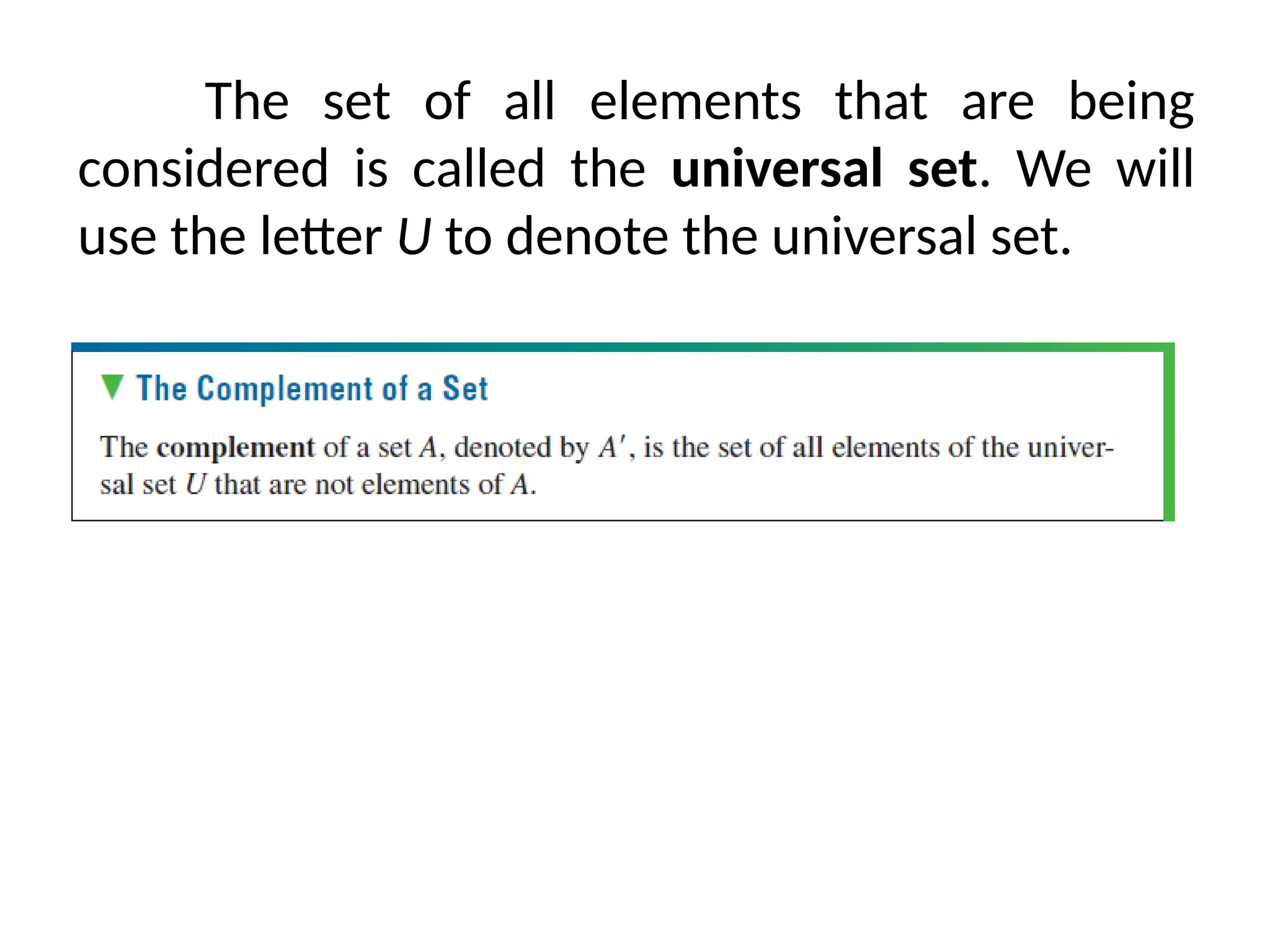 Sets.pptx mathematics in the modern world | PPTX