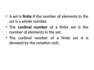 Sets.pptx mathematics in the modern world | PPTX