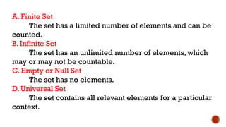 sets.pptxis a collection of well-defined, distinct objects | PPTX