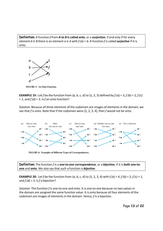 Sets functions-sequences-exercises | PDF