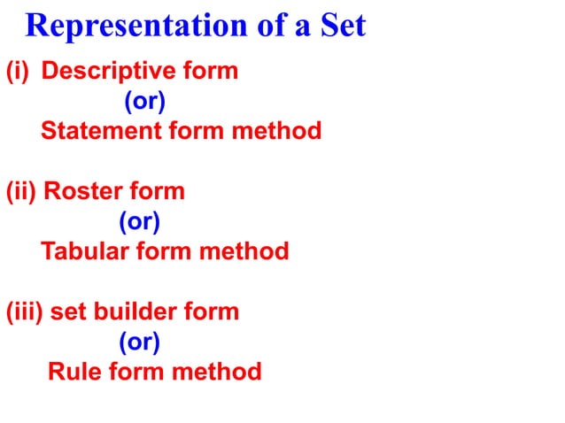 Sets introduction | PPT