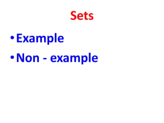 Sets introduction | PPT