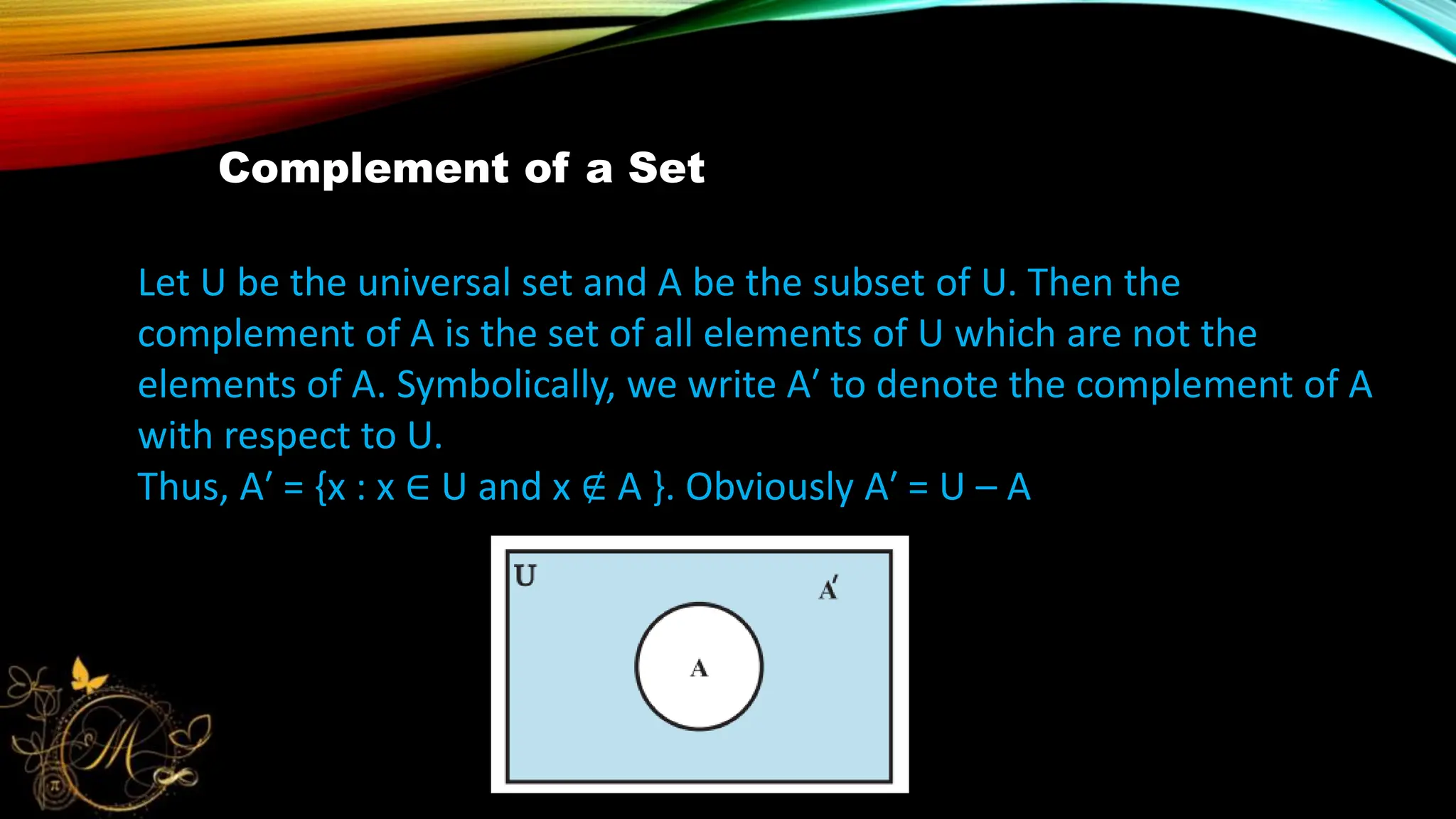 CBSE Mathematics - class 11 - Sets - Venn Diagram.pptx CBSE Mathematics - class 11 - Sets - Venn Diagram.pptx
