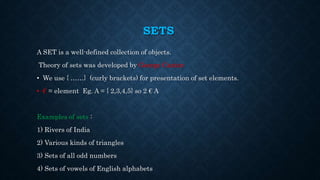 Sets (1) | PPT