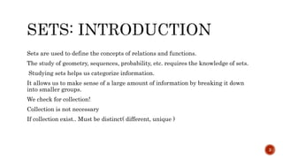 Sets and functions daniyal khan | PPTX | Physics | Science