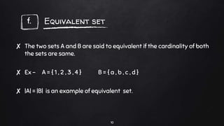 Sets and its types- | PPT