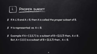Sets and its types- | PPT