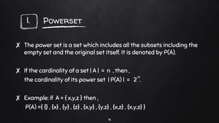 Sets and its types- | PPT