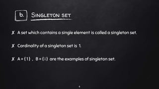 Sets and its types- | PPT