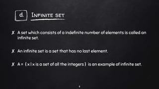 Sets and its types- | PPT