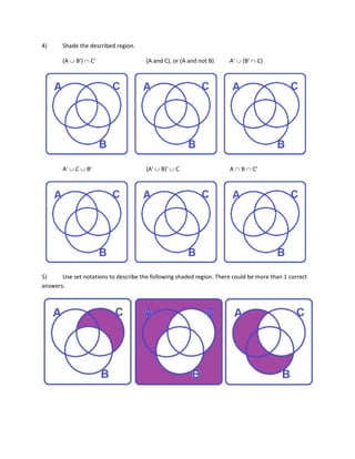 Sets and venn diagram | DOCX