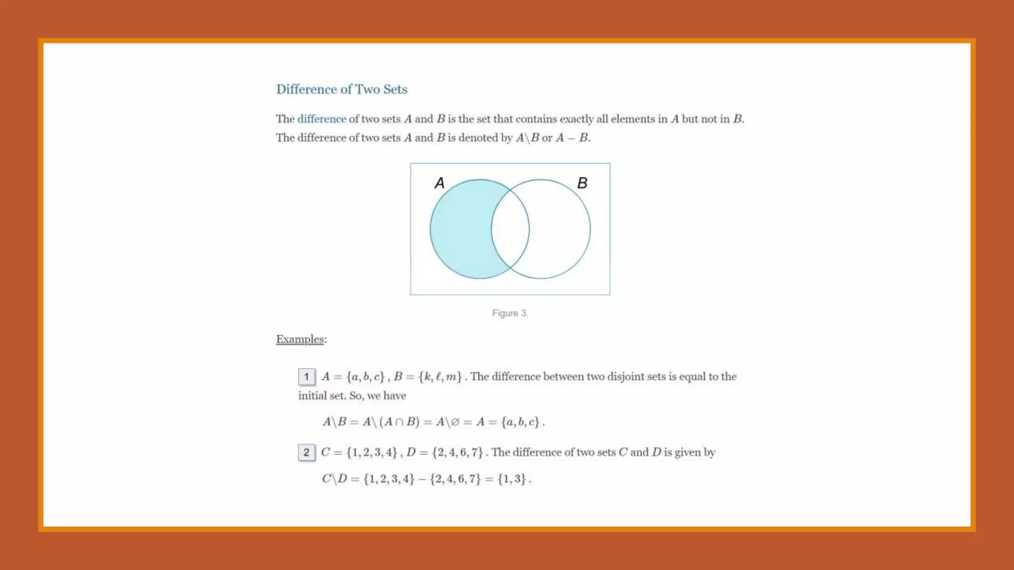 Sets and venn diagrams | PPTX