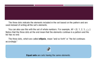 Sets an introduction | PPT