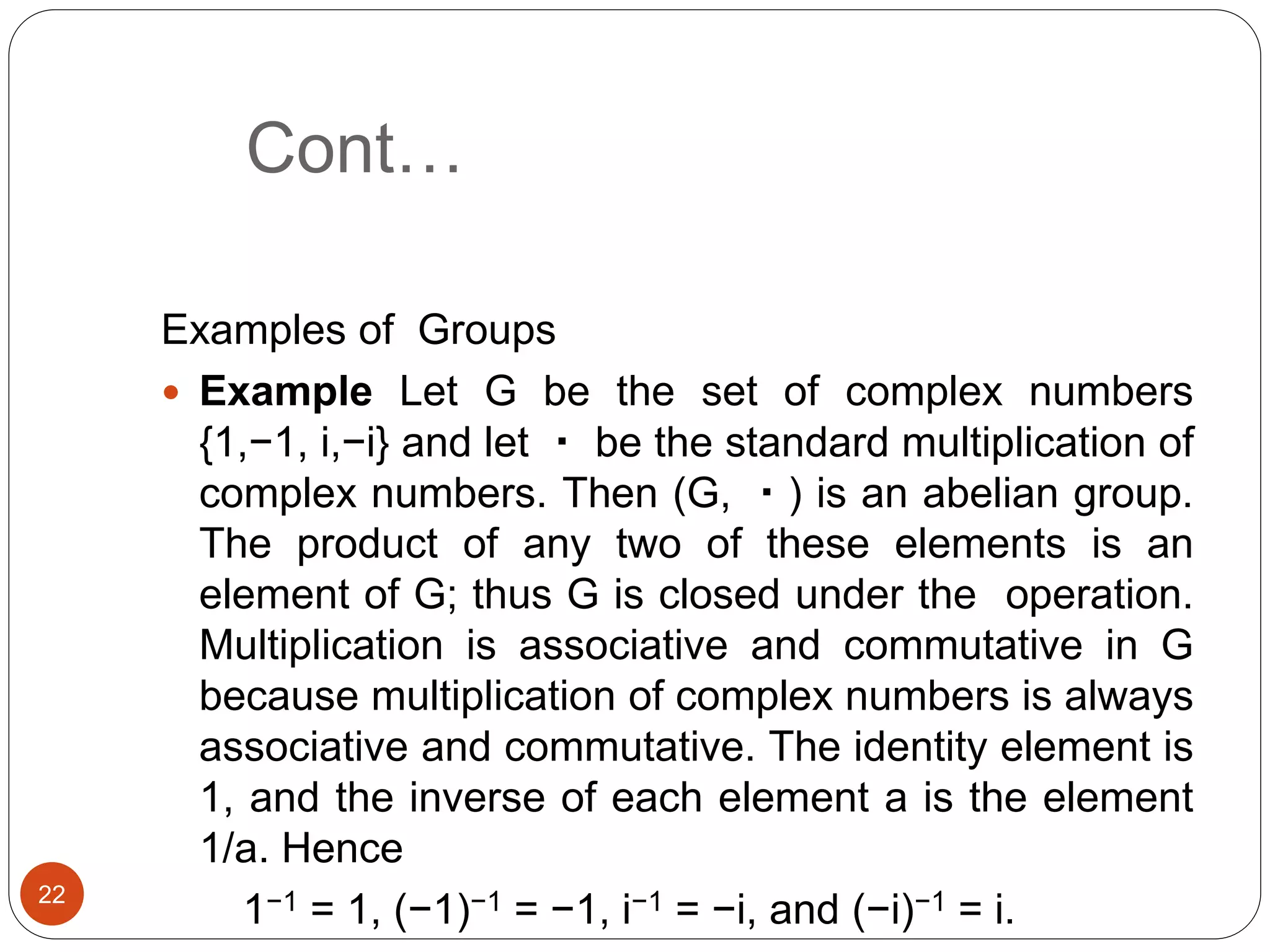 Sets, functions and groups | PPTX