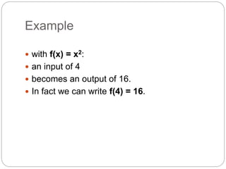 Sets, functions and groups | PPTX