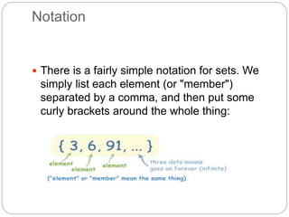 Sets, functions and groups | PPTX