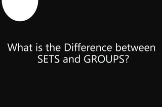 Sets in Tableau | PPTX