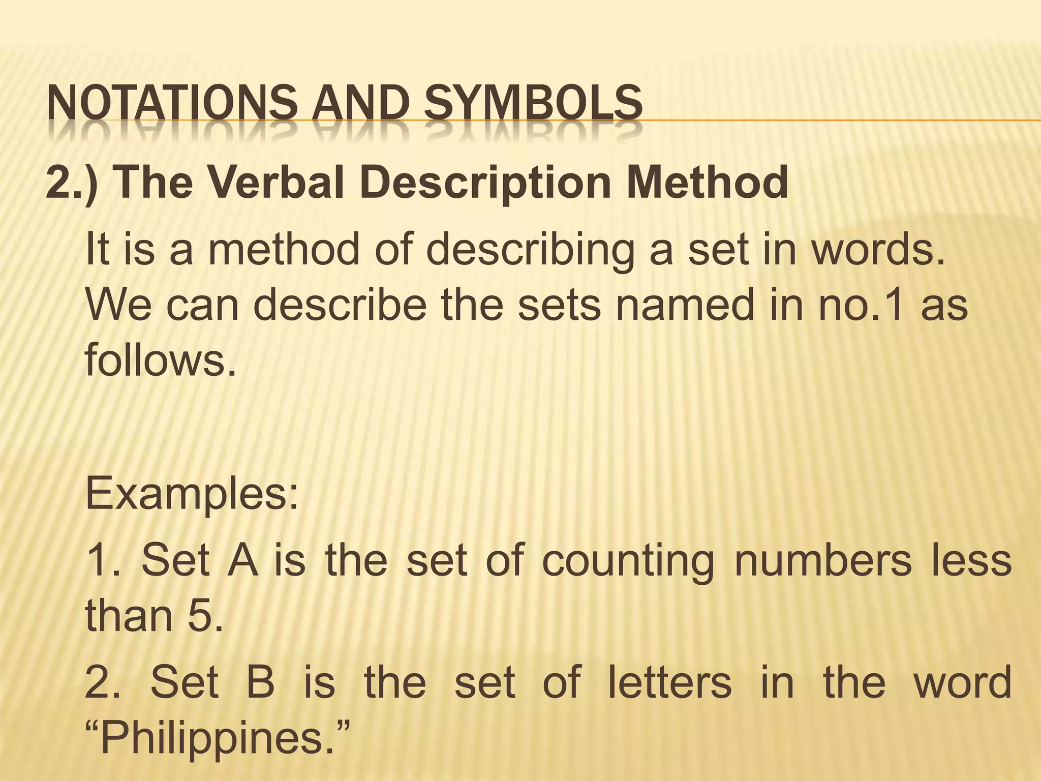 Sets Introduction | PPTX