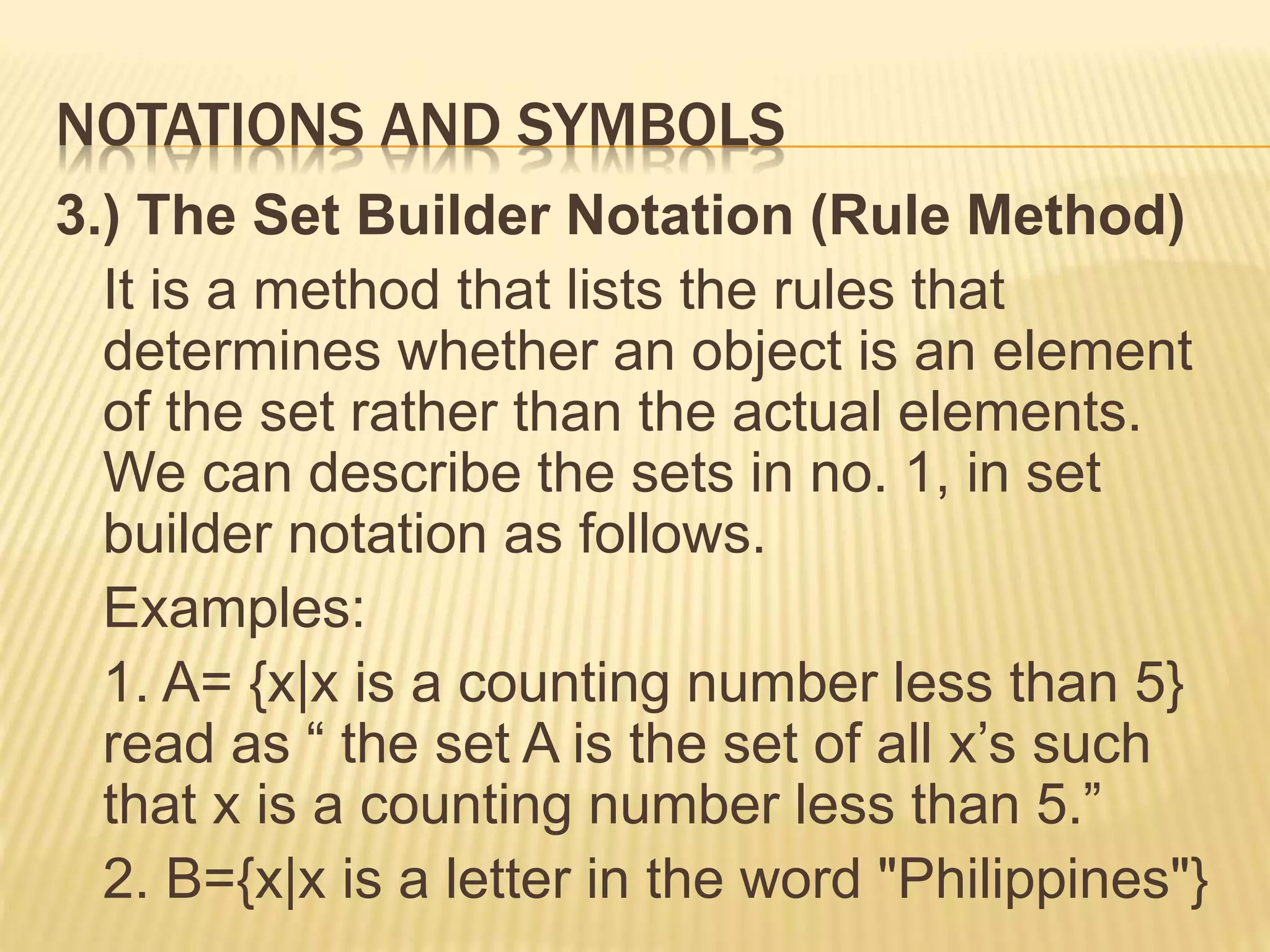 Sets Introduction | PPTX