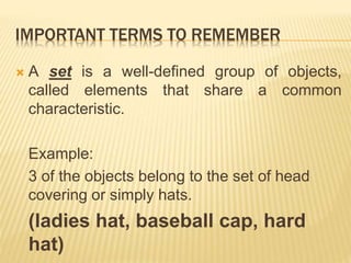 Sets Introduction | PPTX