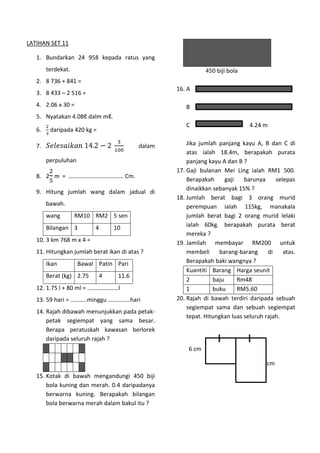 Set soalan kertas 2-upsr | PDF