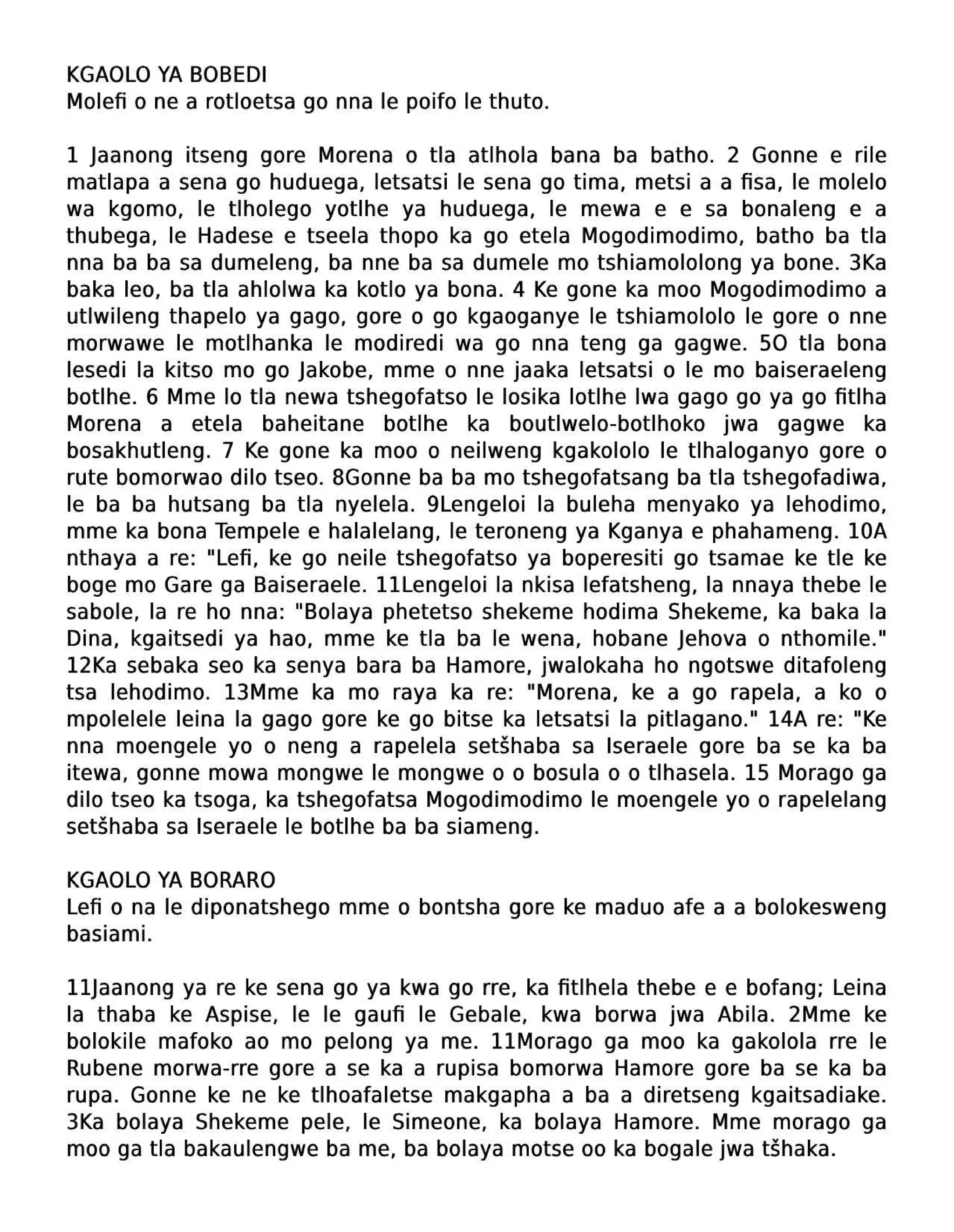 Setswana - Testament of Levi.pdf