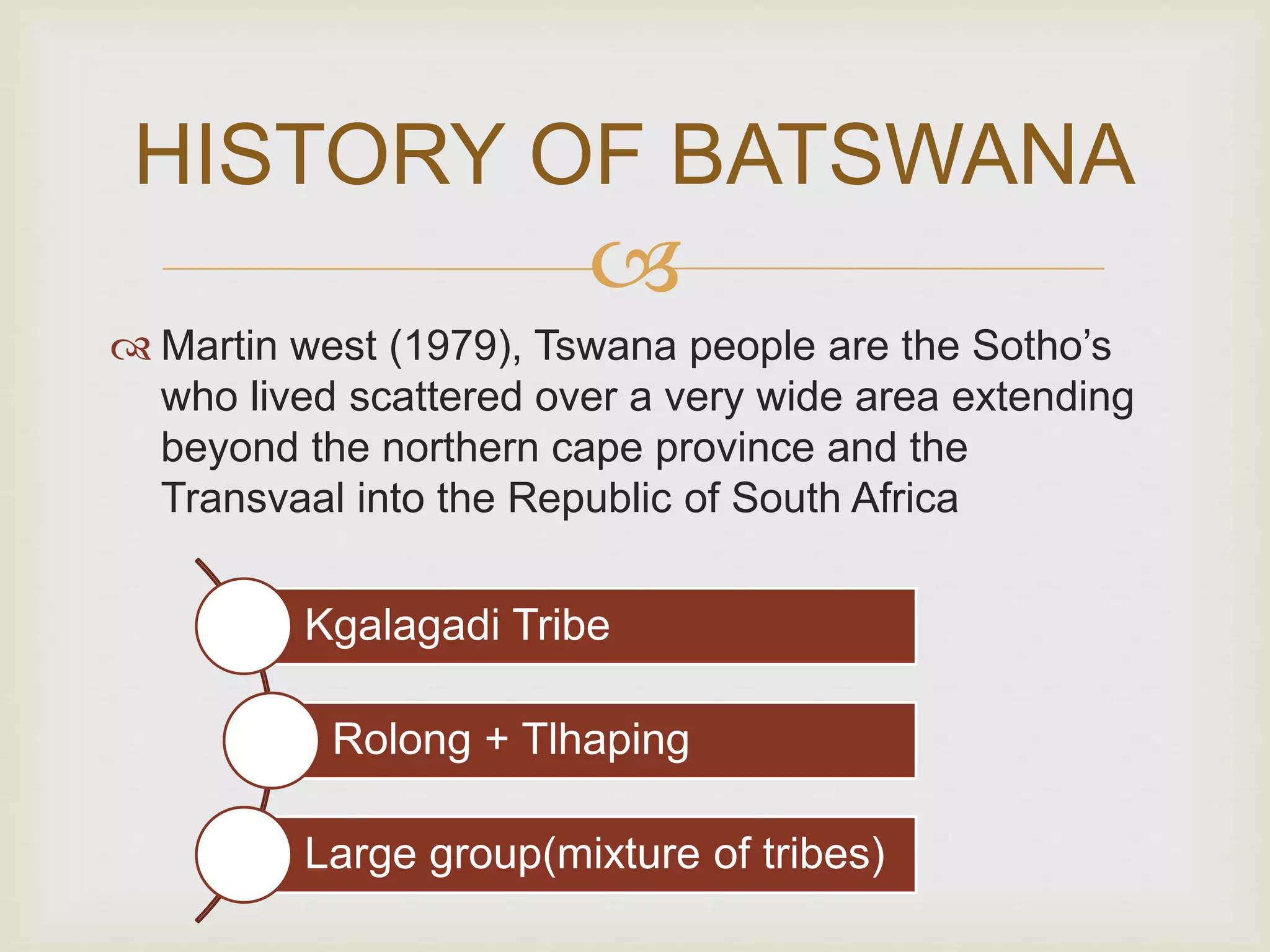 Setswana presentation | PPTX