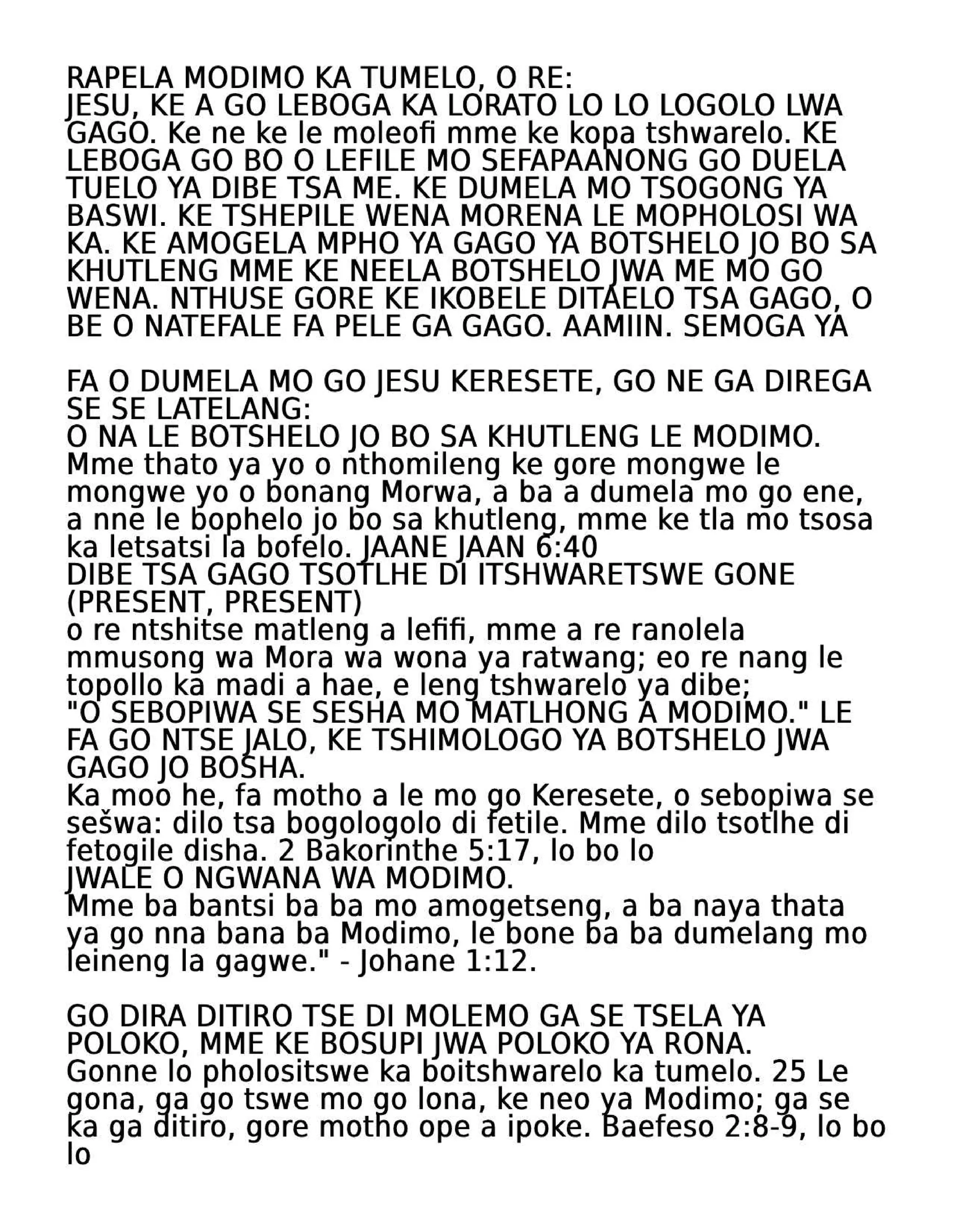 Setswana Tswana Prisoner Hope Gospel Tract.pdf