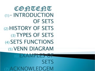 Sets theory with animation | PPT