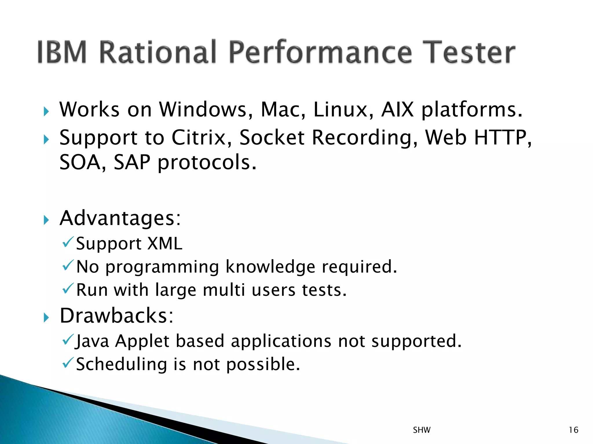 Performance And Load Testing Ppt