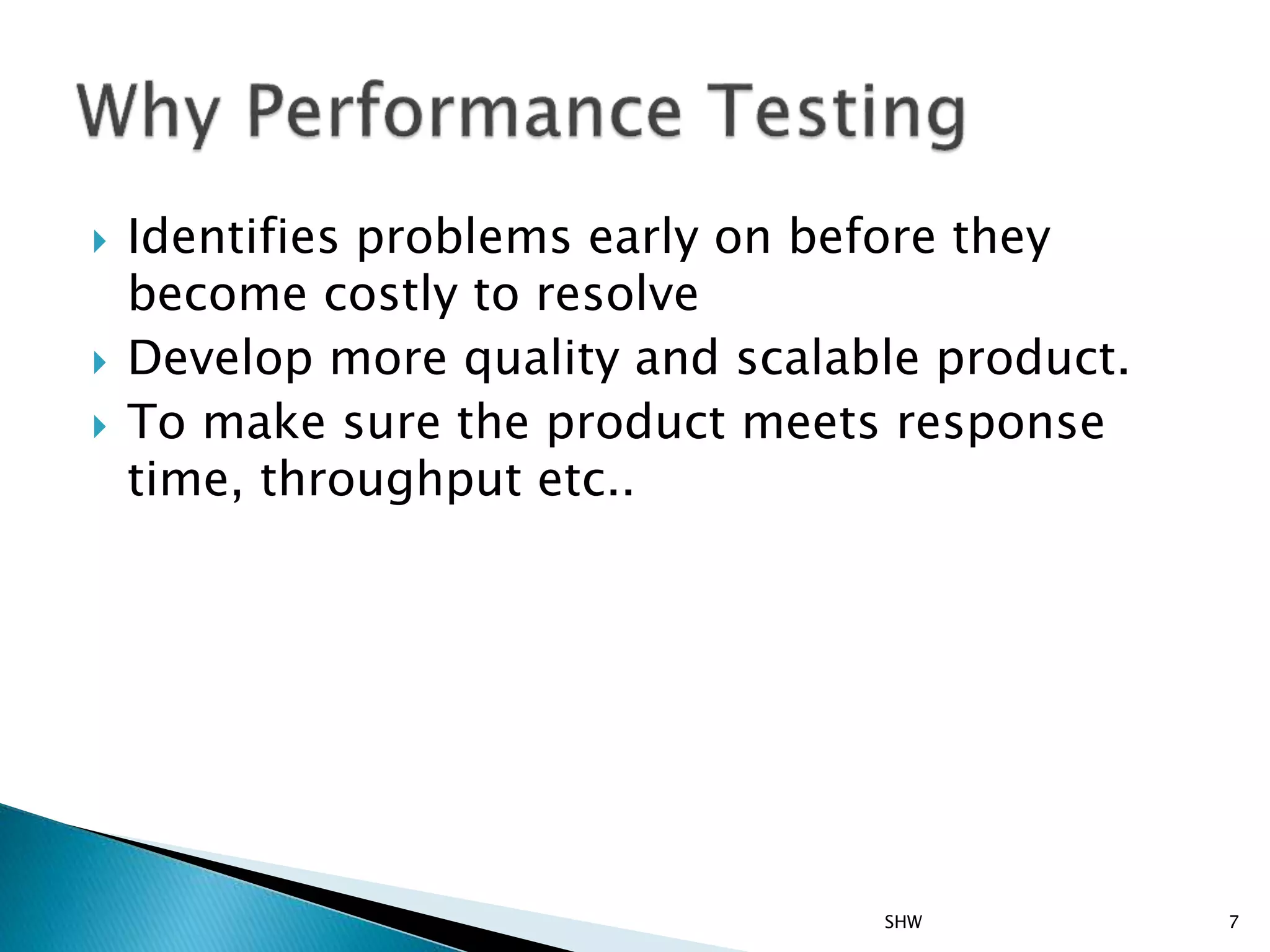Performance And Load Testing Pptx Operating Systems Computer Software And Applications