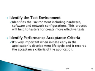 Performance and Load Testing | PPTX