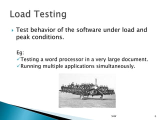 Performance and Load Testing | PPT