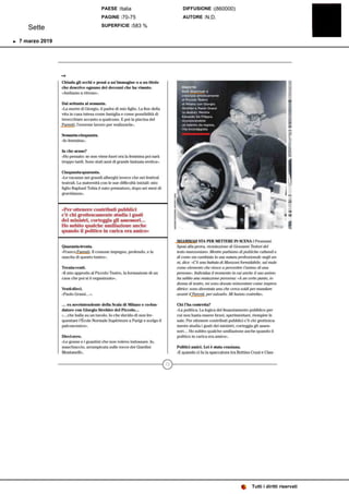 Intervista ad Andrée Ruth Shammah su 7 | PDF