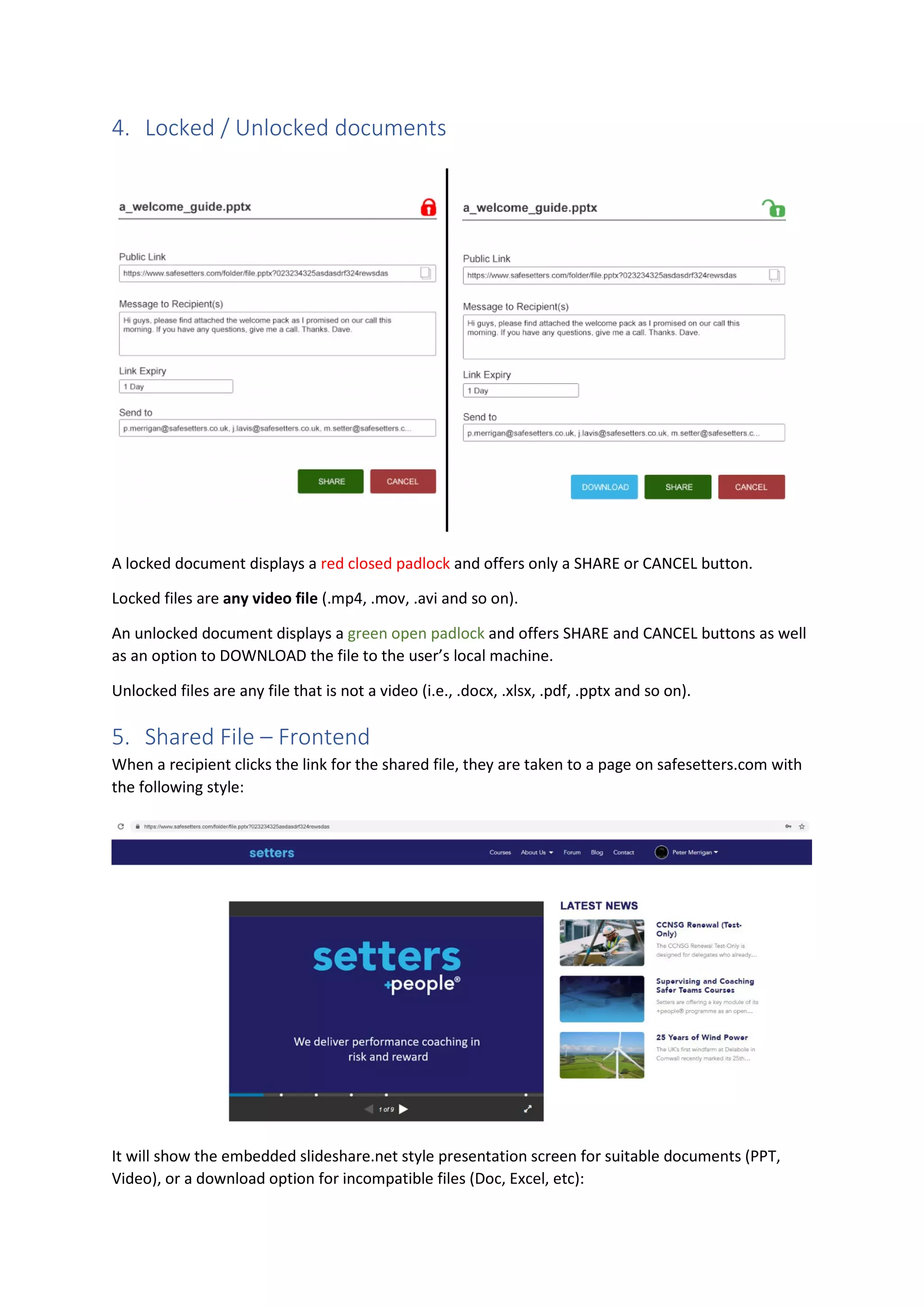 Setters sales resource centre | PDF