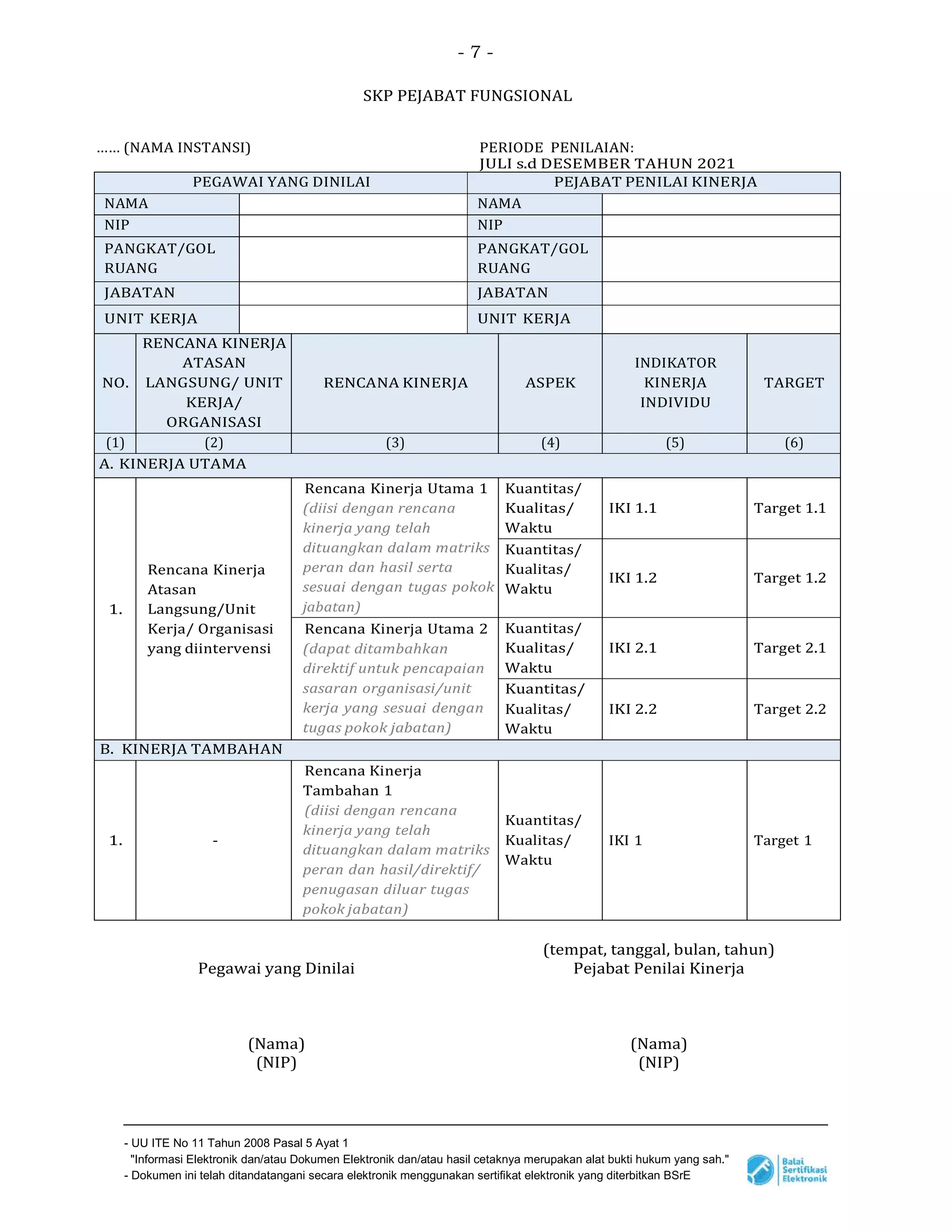 SE TTG TATA CARA PENILAIAN KINERJA PNS TH 2021.pdf