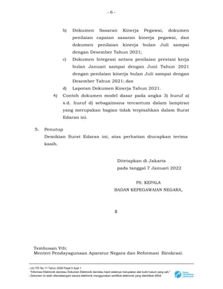 SE TTG TATA CARA PENILAIAN KINERJA PNS TH 2021.pdf