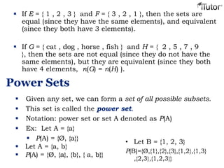 Set Theory | PPTX