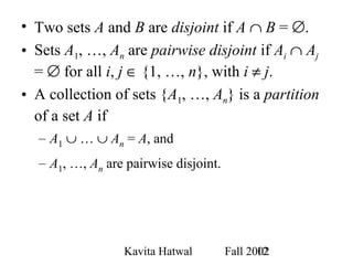 Set theory | PPT