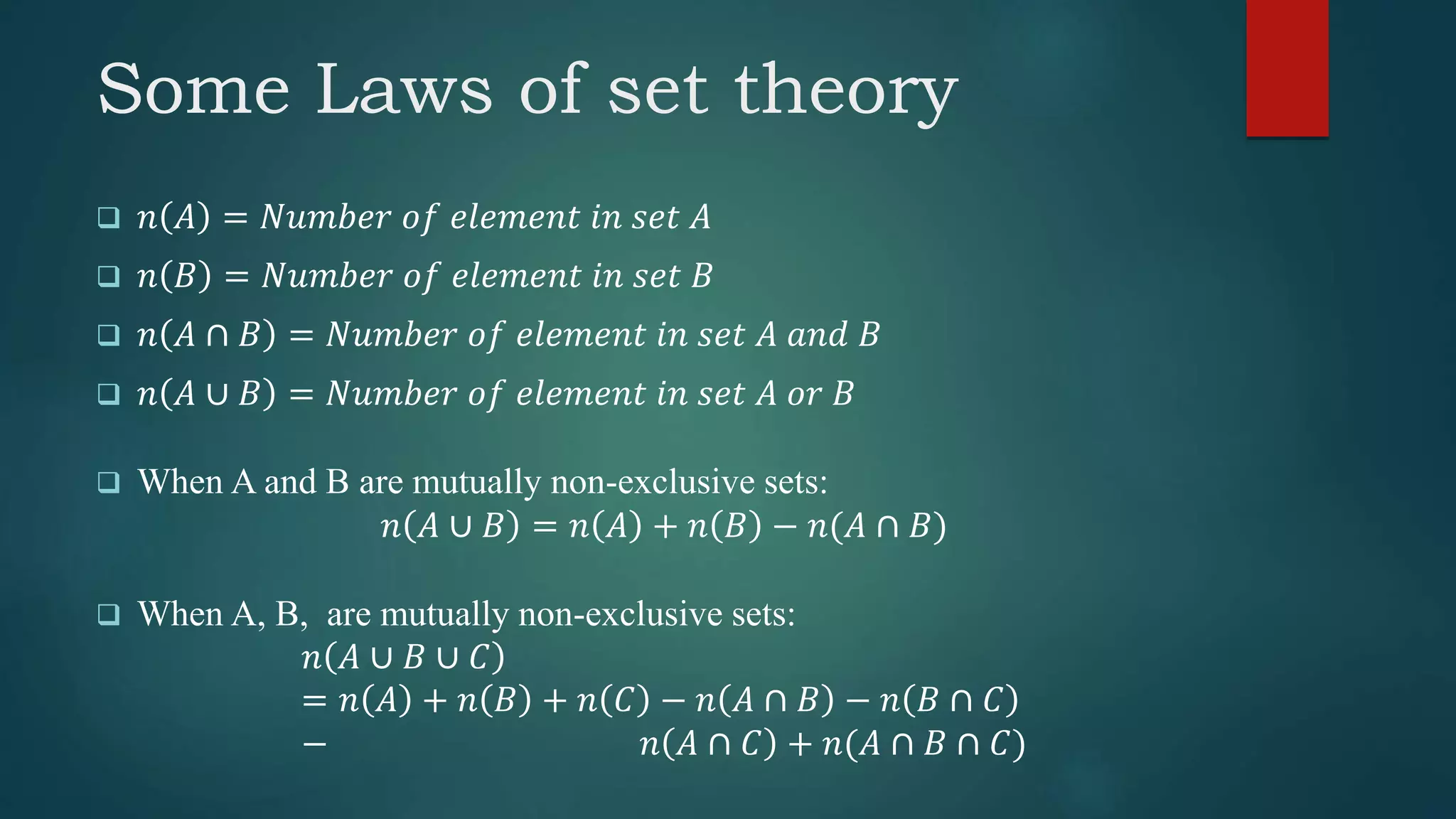 Set theory | PPTX
