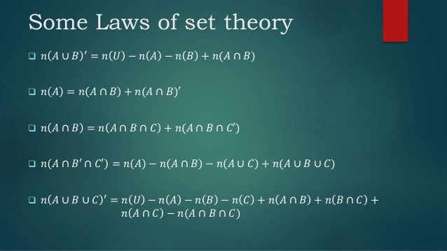 Set theory